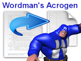 xxWordman’s Acrogen | Wordman Speaks